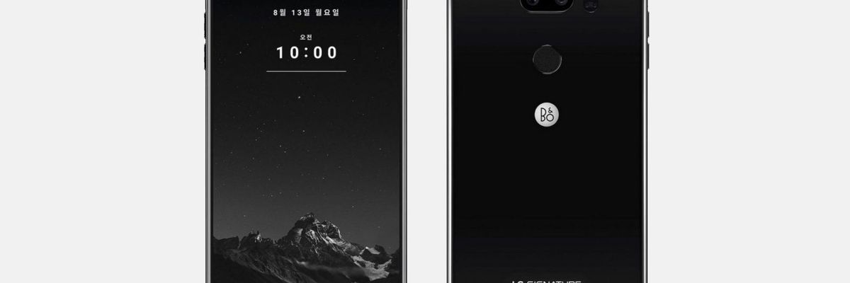LG Signature Edition (2018) ra mắt: Snapdragon 845, mặt lưng bằng gốm ...