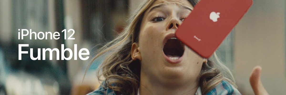 Apple chia sẻ video quảng cáo độ bền kính Ceramic Shield trên dòng ...