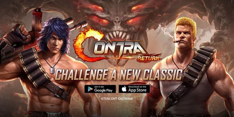 Contra Returns tựa game Mobile đã chính thức trở lại