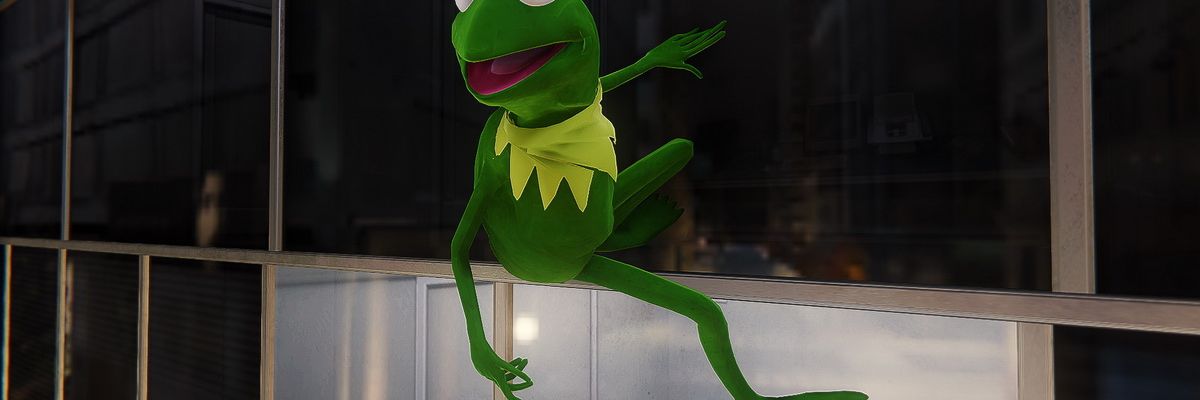 Quên Spider-Man đi, ếch Kermit mới là người hùng New York xứng đáng có được