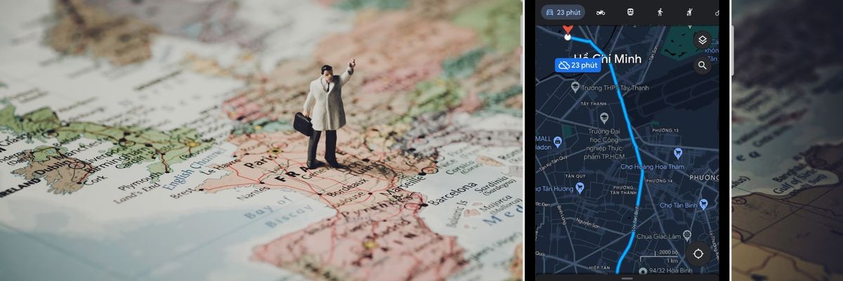 Sử dụng Google Maps trong toàn thành phố mà không cần kết nối internet ...