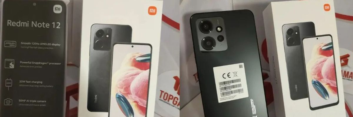 Thiết kế và cấu hình chi tiết Redmi Note 12 4G được hé lộ trong loạt ...