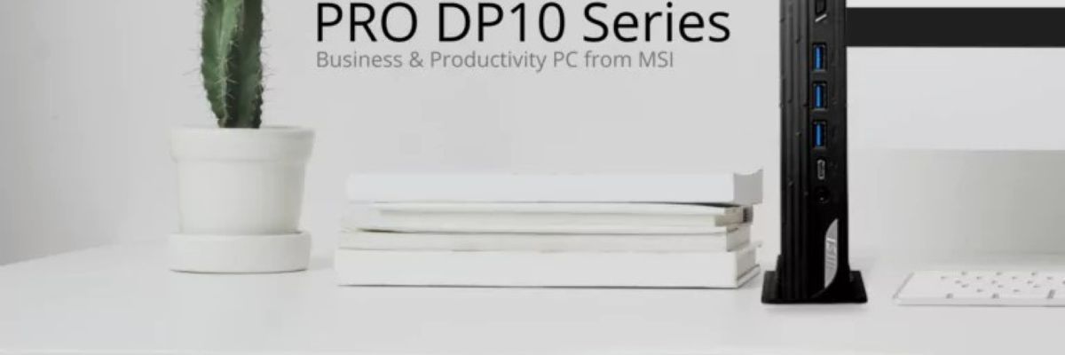 MSI trình làng miniPC PRO DP10 13M với cấu hình mạnh mẽ trong thân hình “siêu mẫu”