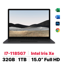 Surface Laptop 4 15 I7-1185G7/32GB/1TB SSD - Cũ Đẹp | Giá rẻ