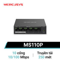 Bộ chia mạng Mercusys MS110P 10 Port 10/100 Mbps | Giá rẻ