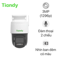 Camera IP ngoài trời 360 độ 3MP Tiandy TC H334S | Giá rẻ