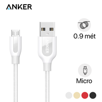 Cáp Anker Powerline Micro USB A8142 (3ft/0.9m) - Cũ | Giá rẻ
