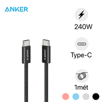 Cáp Anker Zolo USB-C to USB-C 240W dài 1m A8060 | Giá rẻ