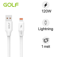 Cáp Golf USB-A to Lightning sạc nhanh 120W GC-98I 1 mét - Cũ | Giá rẻ