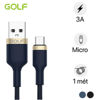 Cáp Golf USB-A to Micro 3A GC-71M dây dù 1M | Giá rẻ
