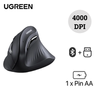 Chuột không dây Bluetooth Ugreen MU008 công thái học | Giá Rẻ