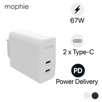 Củ sạc Mophie GAN 67W PD Type C | Giá rẻ