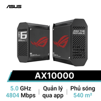 Router Wifi 6 Asus Rog Rapture GT6 AX10000 | Giá rẻ