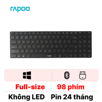 Bàn phím không dây Rapoo E9100M | Giá rẻ