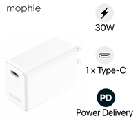 Củ sạc Mophie Essential 1C PD 30W | Giá rẻ