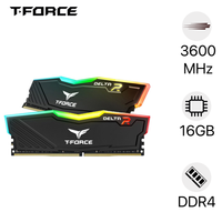 RAM PC T-Force Delta 16GB 3200MHz Black RGB DDR4 | Giá rẻ