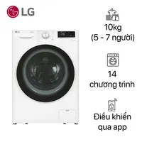 Máy giặt LG cửa ngang 10kg 2023 (FV1410S4W1) | Chính hãng, giá tốt