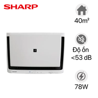 Máy lọc không khí Sharp FU-551KE-W chính hãng - Giá rẻ