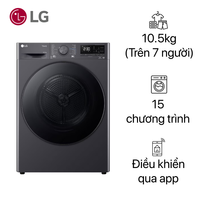 Máy sấy LG bơm nhiệt 10.5kg 2024 (DVHP50M) | Chính hãng, giá tốt
