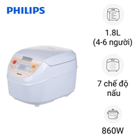Nồi cơm điện Philips HD3130 1.8 Lít | Giá rẻ, dùng bền