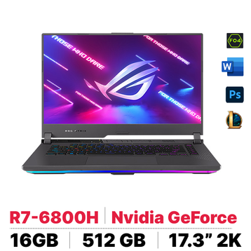 Laptop ASUS Gaming ROG Strix G17 G713RM-LL016W | Giá rẻ, trả góp 0%