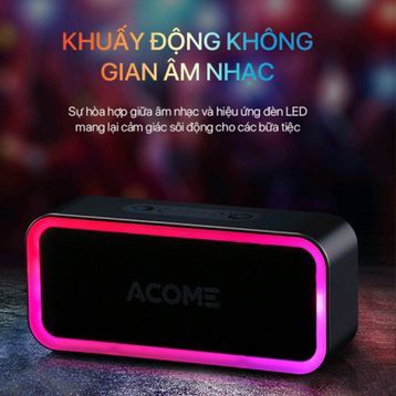 Loa bluetooth Acome A6 | Giá rẻ, giao hàng nhanh chóng
