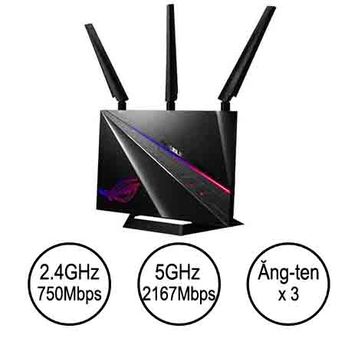 Router WiFi ASUS ROG Rapture GT-AC2900 Gaming | Giá rẻ