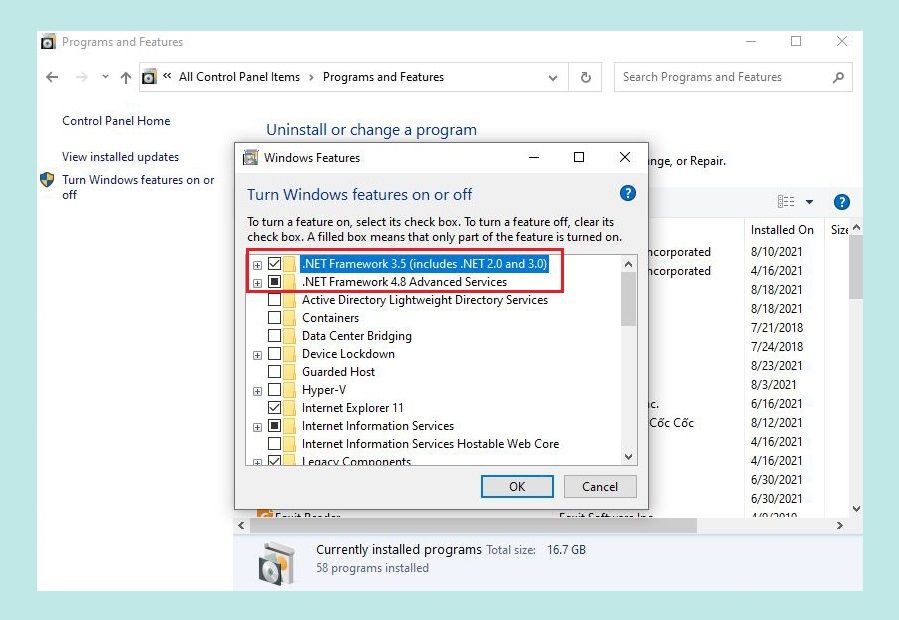 Microsoft .NET Framework 3.5 Dowload: Tải nền tảng lập trình