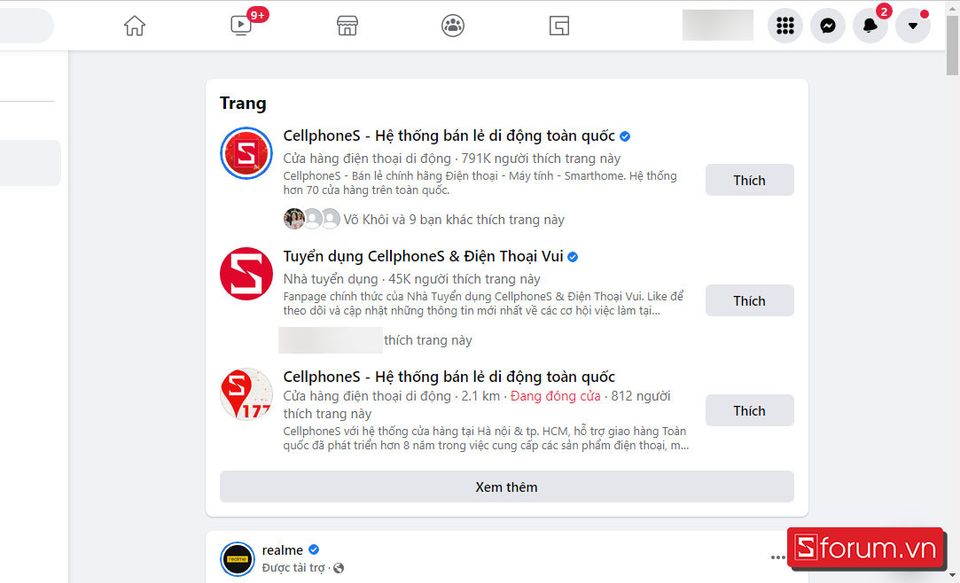 Facebook Library - Xem quảng cáo fanpage cực đơn giản