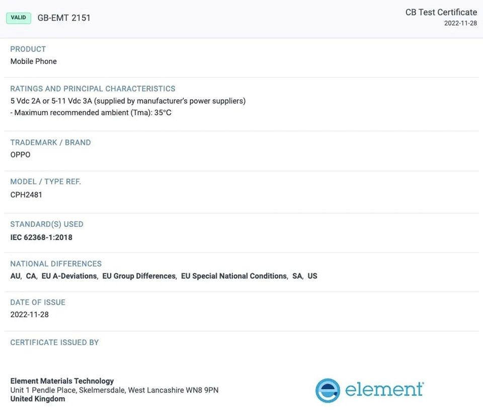 OPPO Reno8 T bất ngờ đạt hàng loạt chứng nhận quan trọng, chuẩn bị tiến ...