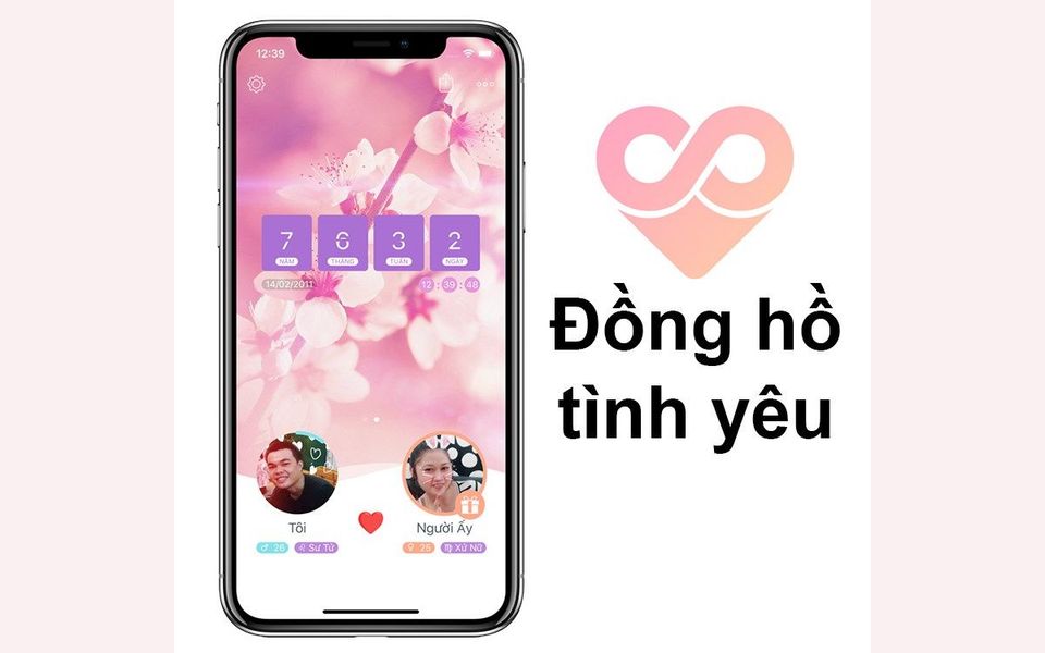 Tải inlove: Ứng dụng đếm ngày yêu trên máy tính, điện thoại