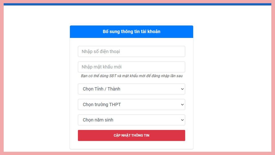 Cách đăng ký tài khoản, khóa học miễn phí trên Moon chi tiết