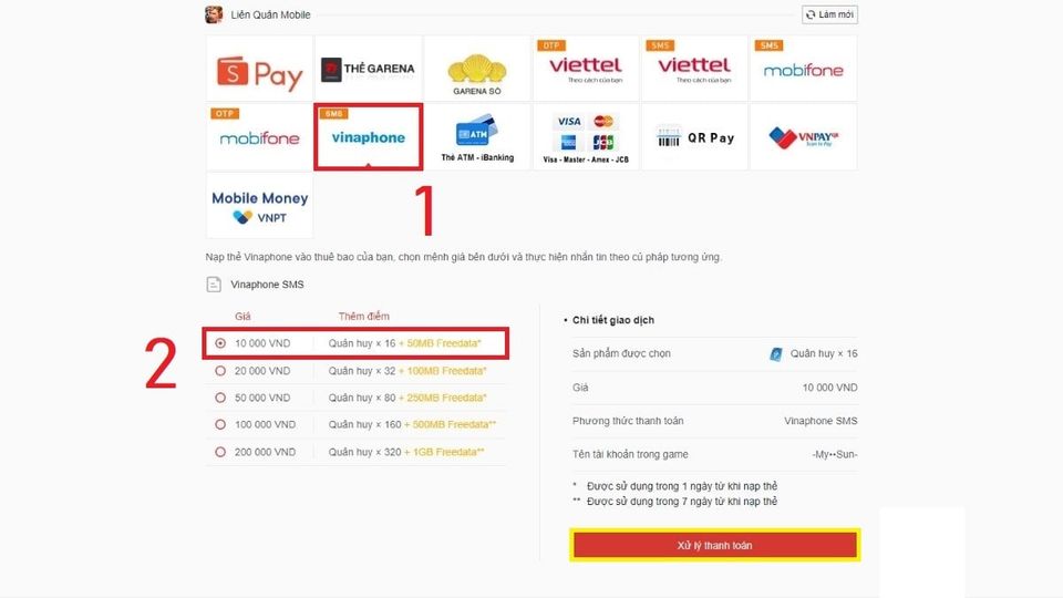 10 Cách nạp thẻ Garena chiết khấu cao nhanh chóng, an toàn