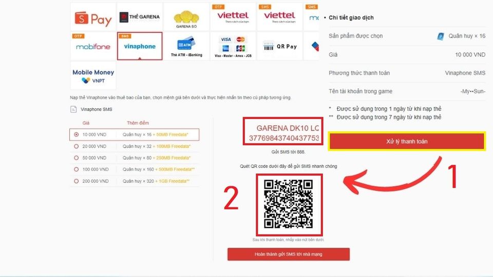 10 Cách nạp thẻ Garena chiết khấu cao nhanh chóng, an toàn