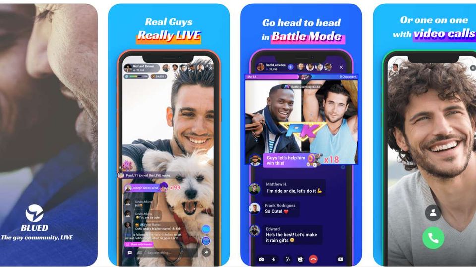 Tải Blued: Gay Live Chat & Dating trên PC, Android, iOS