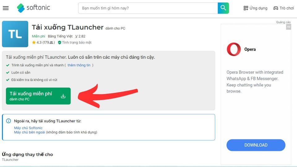 Tải Minecraft TLauncher: Hỗ trợ chơi game Minecraft miễn phí