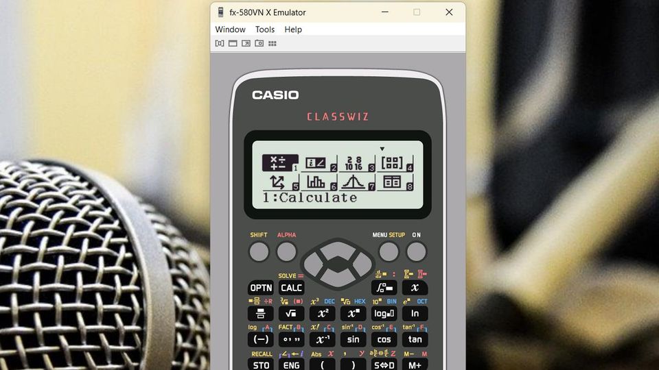 Tải máy tính Casio online - Giả lập Casio FX-580VN trên PC