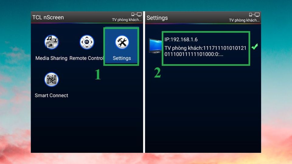 Cách phản chiếu màn hình iPhone lên tivi TCL nhanh chóng và đơn giản