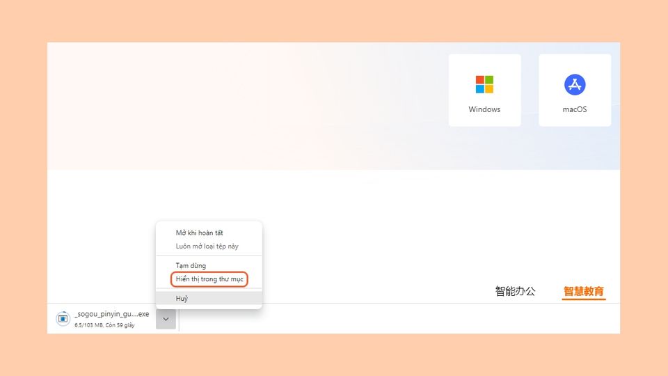 Hướng dẫn cách tải, cài đặt bộ gõ tiếng Trung Sogou Pinyin