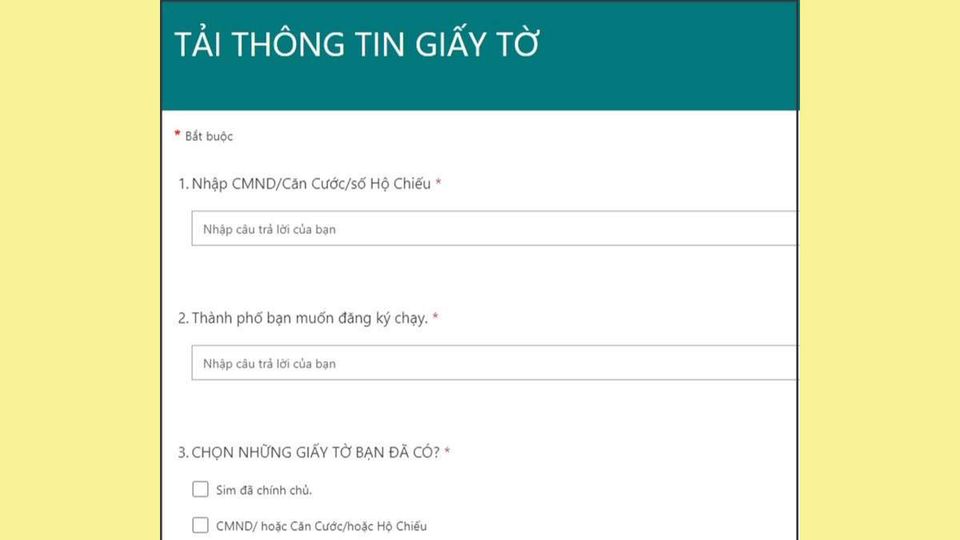 Cách đăng ký chạy beBike, beCar online đơn giản ngay tại nhà