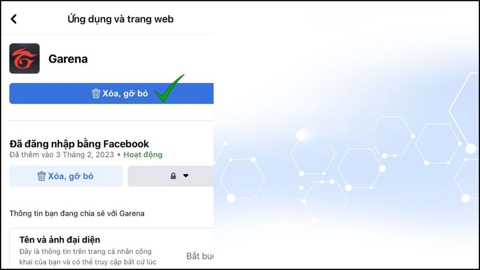 Cách gỡ liên kết Facebook với Garena trong game đơn giản