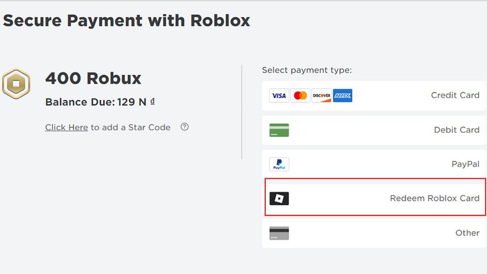 4 cách nạp Robux trong Roblox trên điện thoại chiết khấu cao