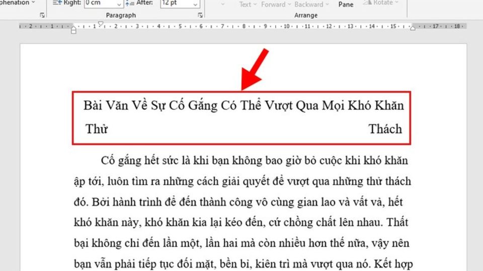Cách xóa khoảng trắng trong Word khi copy, căn lề đơn giản