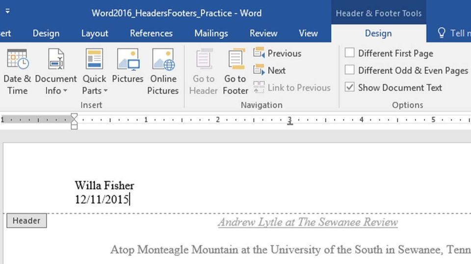 Cách xóa Header and Footer trong 1 trang Word cực dễ dàng