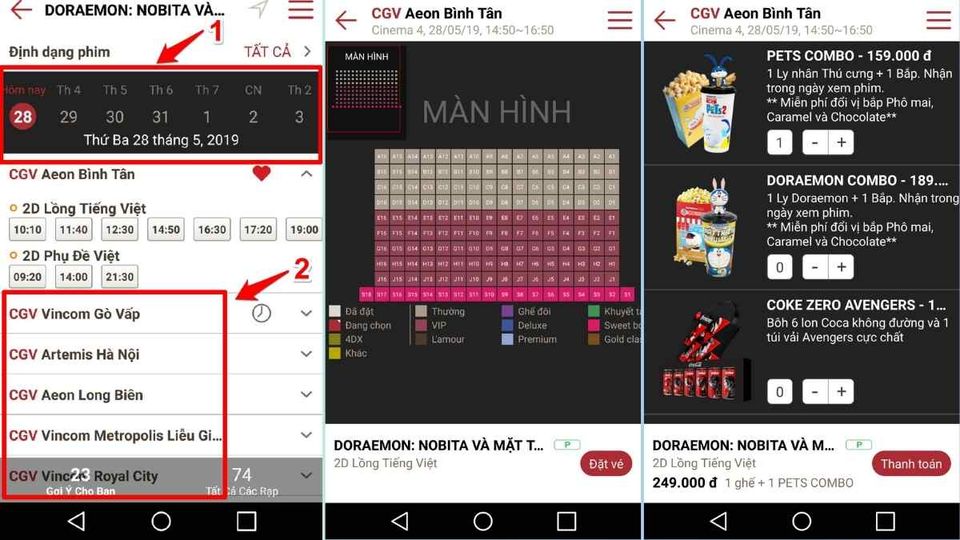 2 Cách đặt vé CGV online nhận nhiều ưu đãi nhanh chóng nhất