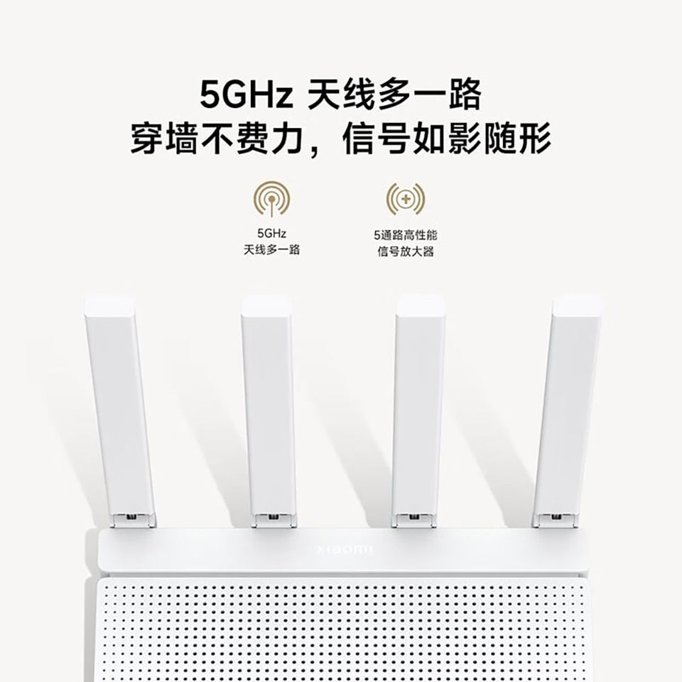Router Xiaomi AX3000T với hỗ trợ Wi-Fi 6, Mesh, kết nối 128 thiết bị ra ...