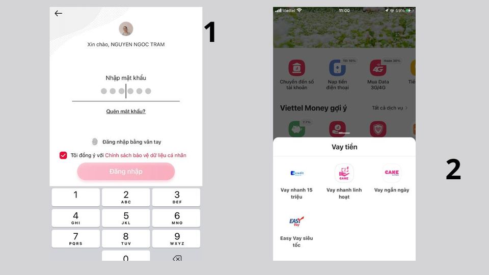 2 Cách vay tiền Viettel nhanh chóng, an toàn lãi suất thấp