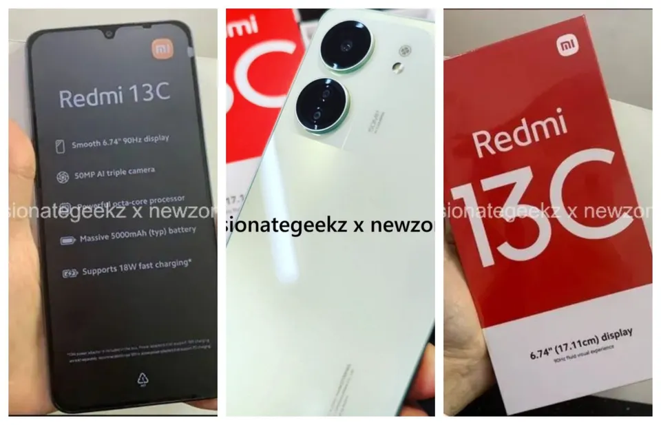Redmi 13C giá rẻ bất ngờ lộ ảnh thực tế, ngày ra mắt cận kề?