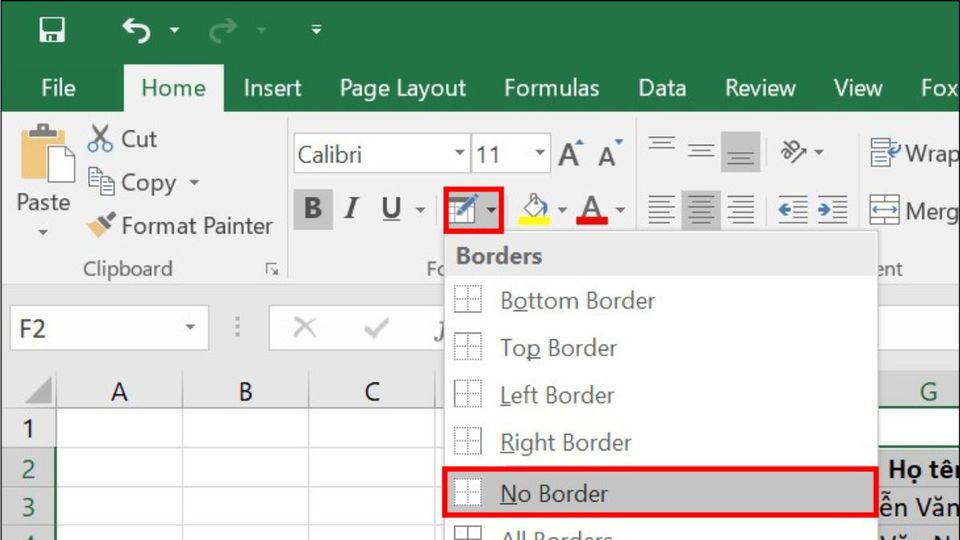Cách Tạo Khung Viền Trong Excel Tuỳ Chỉnh Nhanh Chóng Nhất
