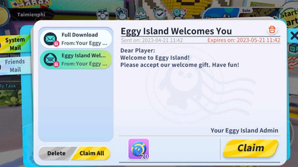 Full code Eggy Party mới nhất 2023, cách nhập code